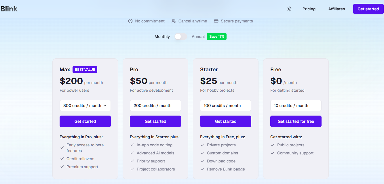 Blink AI App Builder: The Best No-Code AI App Builder? (2025/2026) - ToolPilot Reviews